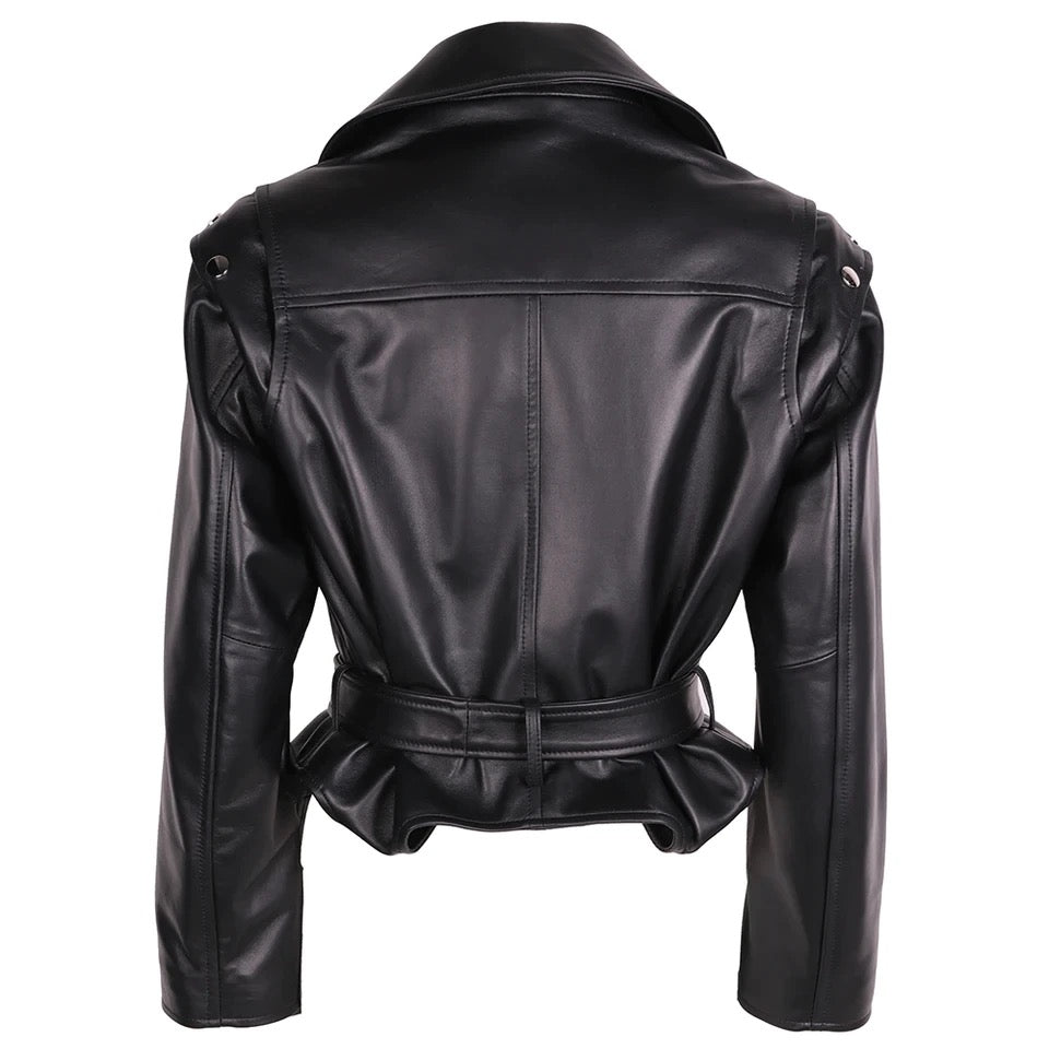 Open Shoulder Motor Jacket – PinkPebbles Shop